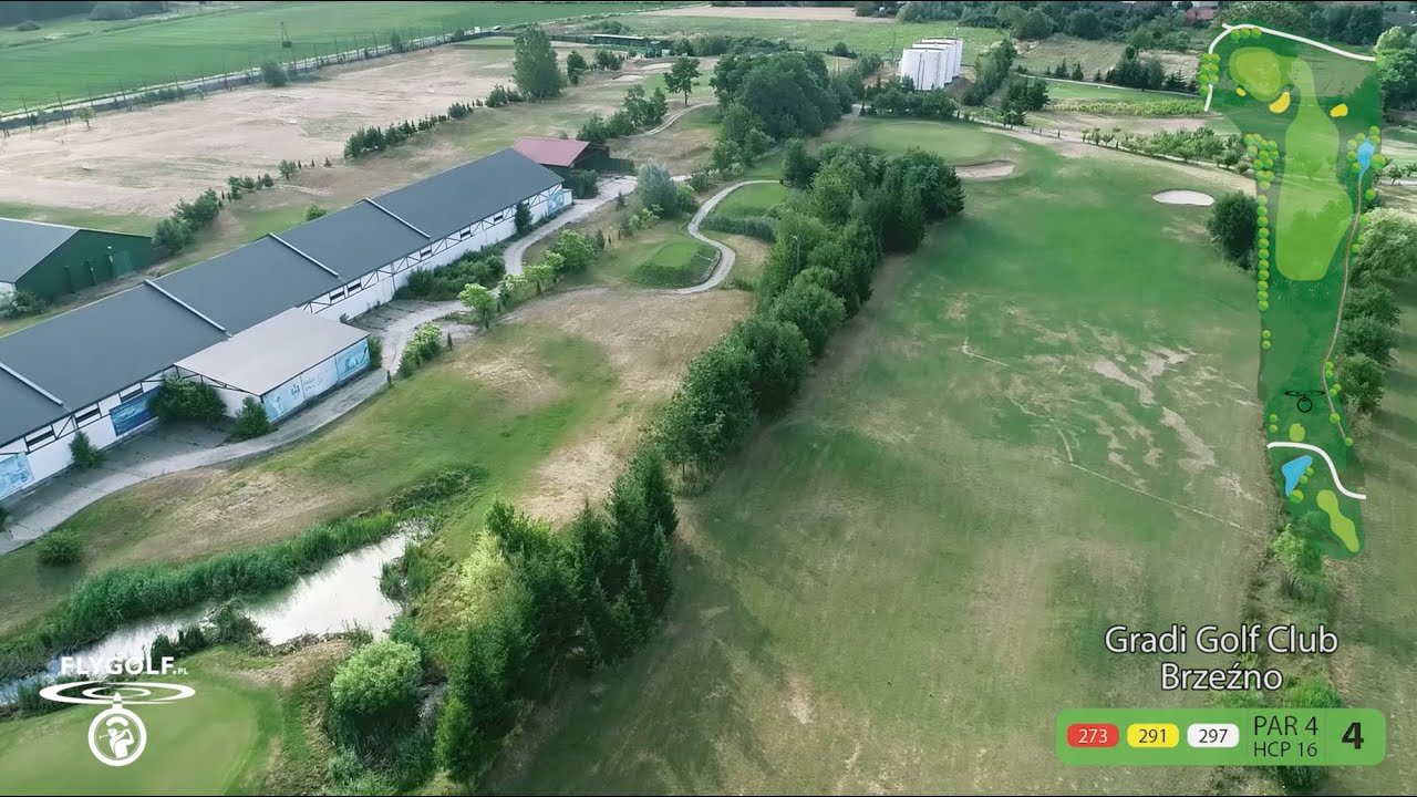 Gradi Golf Club Brzezno - Hole 4 - YouTube