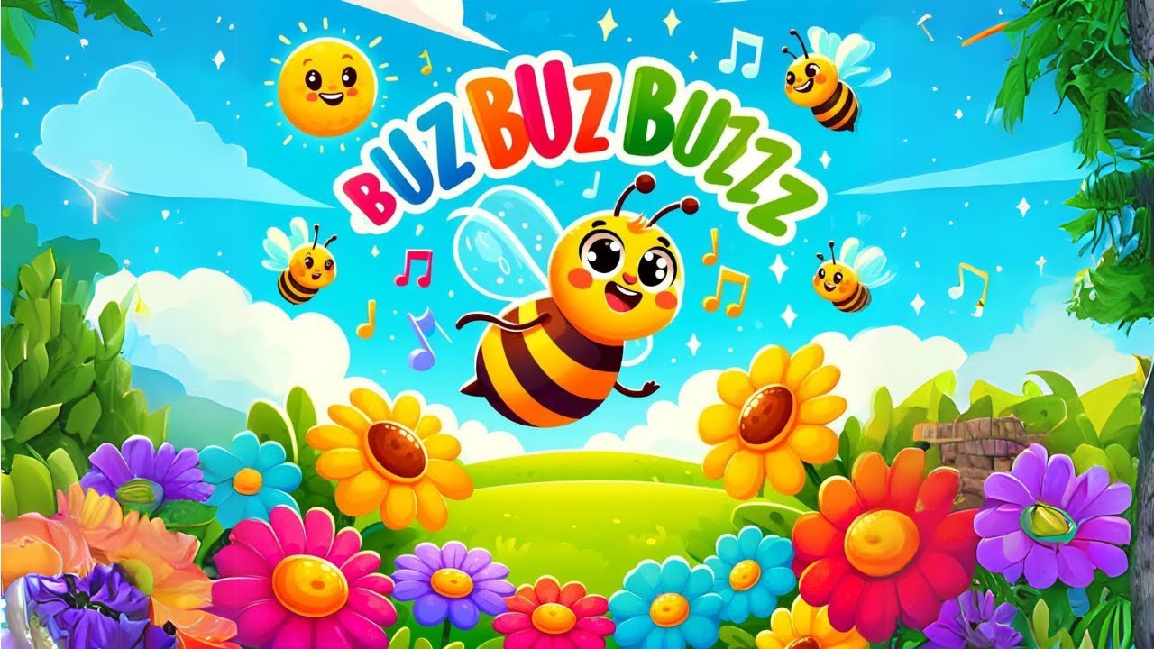 Buzz Buzz Buzz - Summer Song for Kids | Super Simple Songs #kidssongs ...
