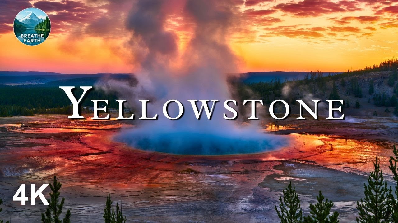 Yellowstone 4K: Erupting Geysers & Epic Wildlife - YouTube