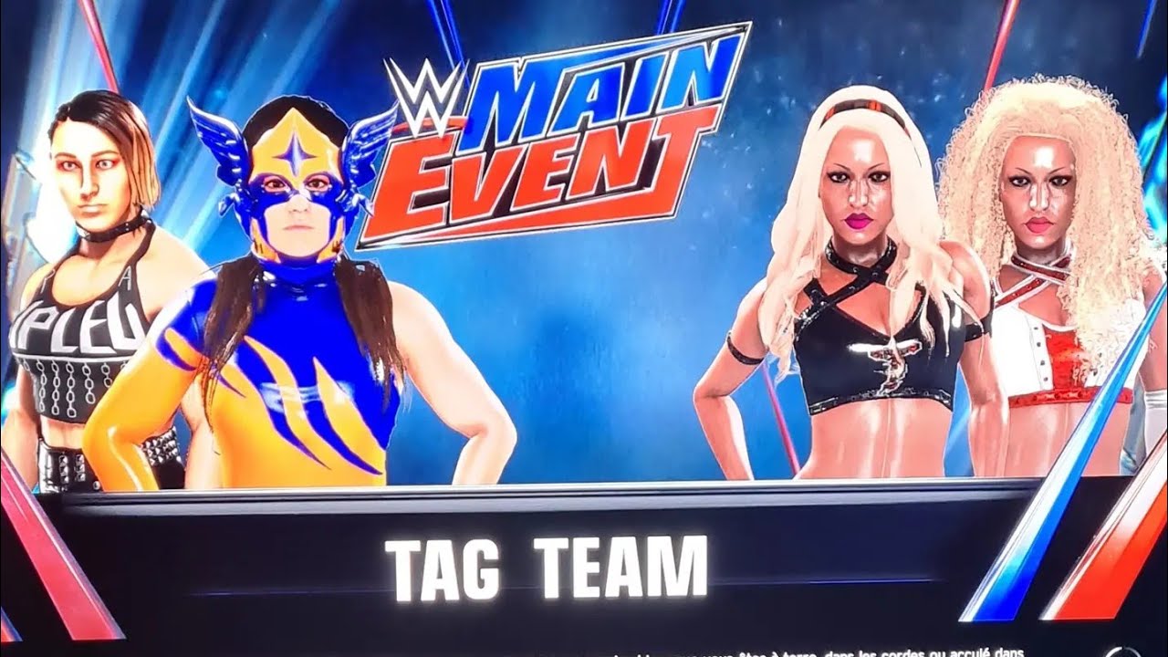 Nikki ASH & Rhea Ripley vs The Wayne Sisters - WWE Main Event , Nov. 10 ...