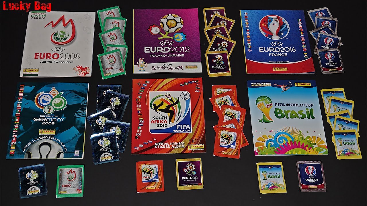 PANINI Sticker Album UEFA Euro 2012 new Paninialbum unboxing stickers ...