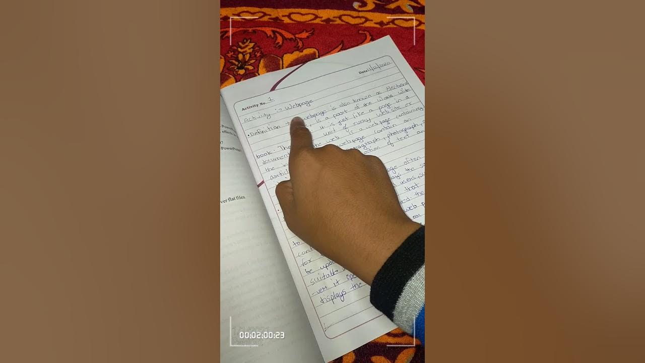 Class 10 Computer Practical Files Unique Publications Code 165 - YouTube