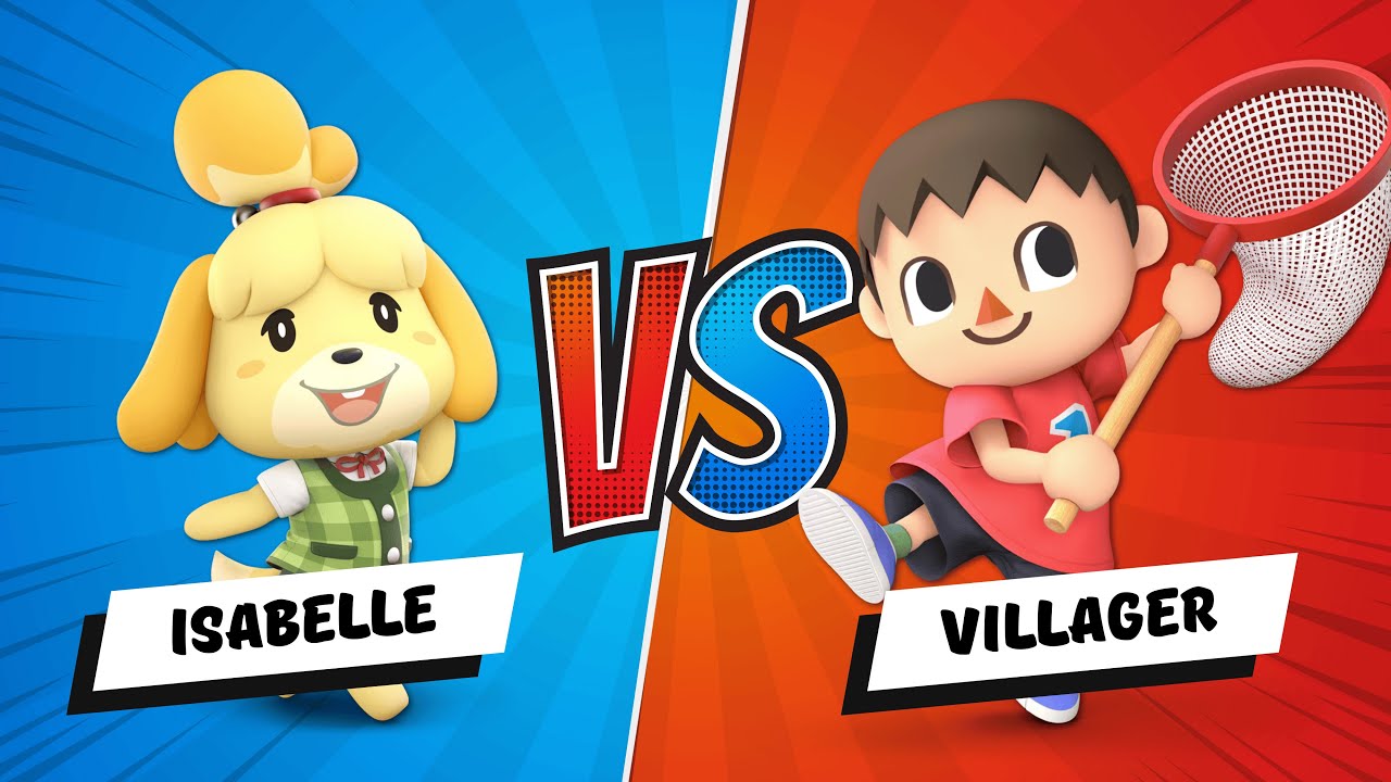 Isabelle Vs Villager [Super Smash Bros. Ultimate] - YouTube