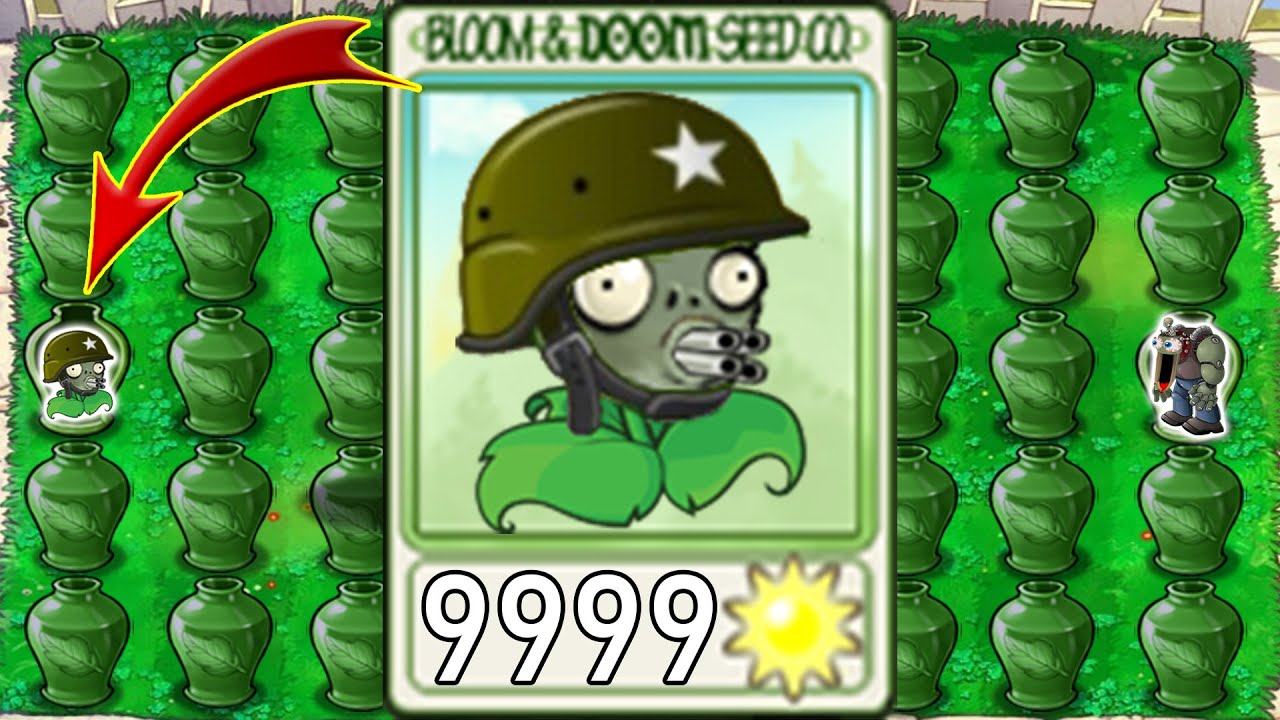 Gatling Pea Zomplant Vs Giga Gargantuar Vs Dr Zomboss Vasebreaker ...