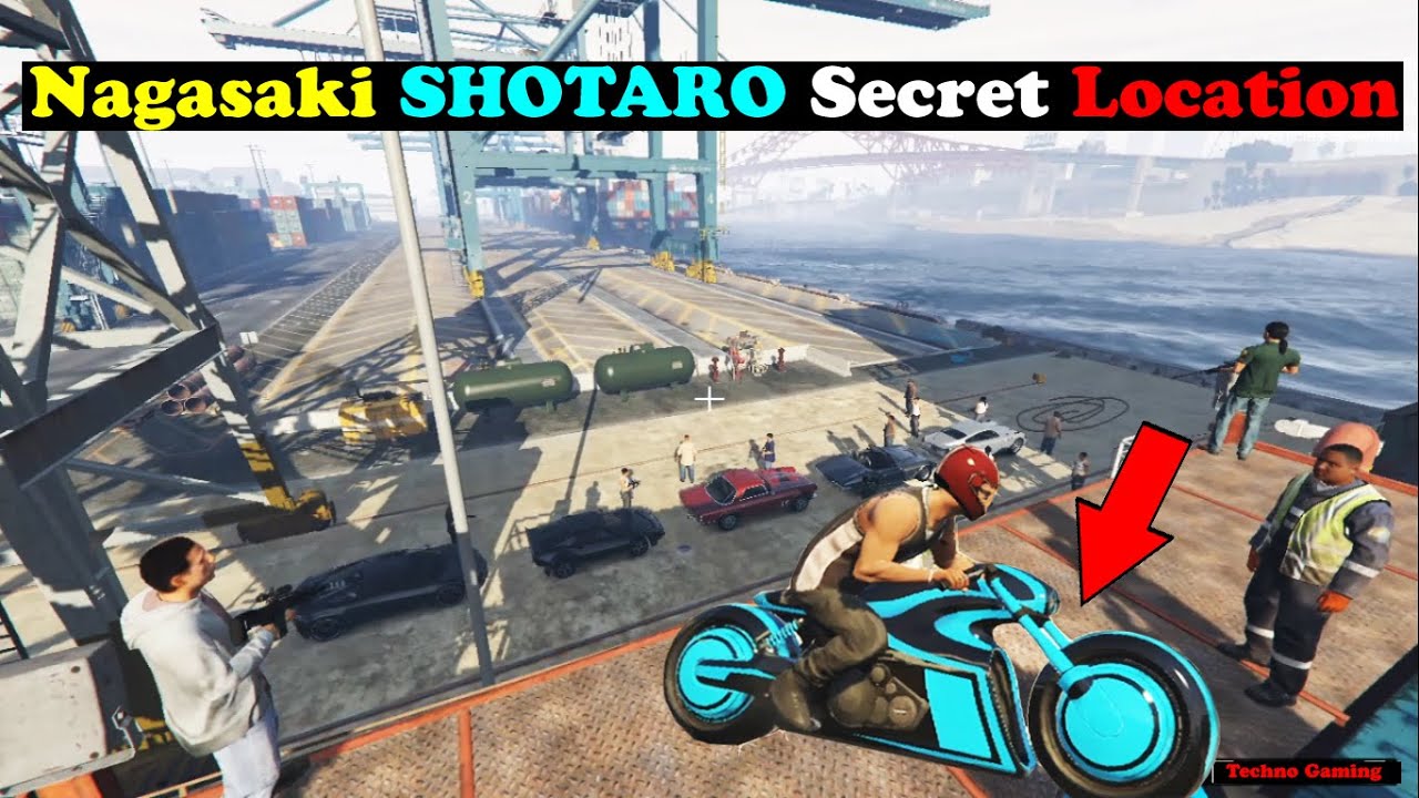GTA 5 - Stealing NAGASAKI SHOTARO Bike from Richest Man | Secret ...