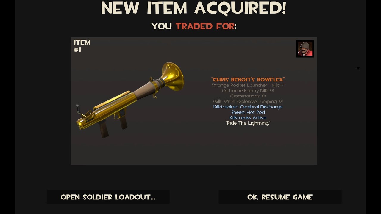 [TF2] Soldier Mains When they get their australium rocket launcher ...