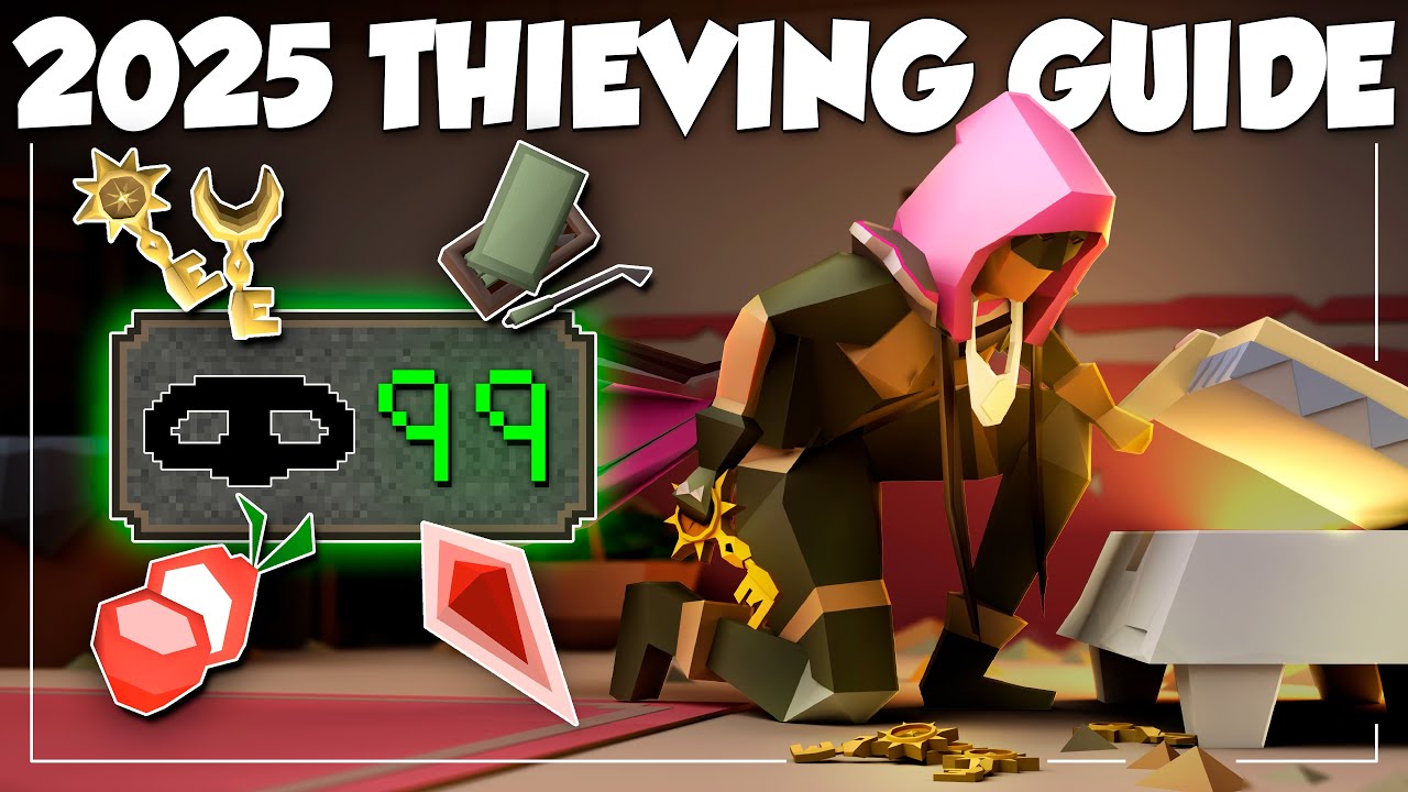 1-99 Thieving Guide For OSRS 2025 (Fast, Profit, AFK) - YouTube