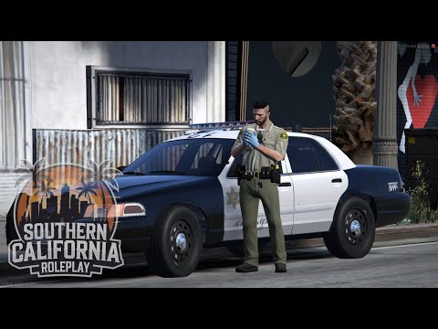 🔴 LIVE - SCRP | REALISTIC FIVEM SERVER Deputy patrol in a