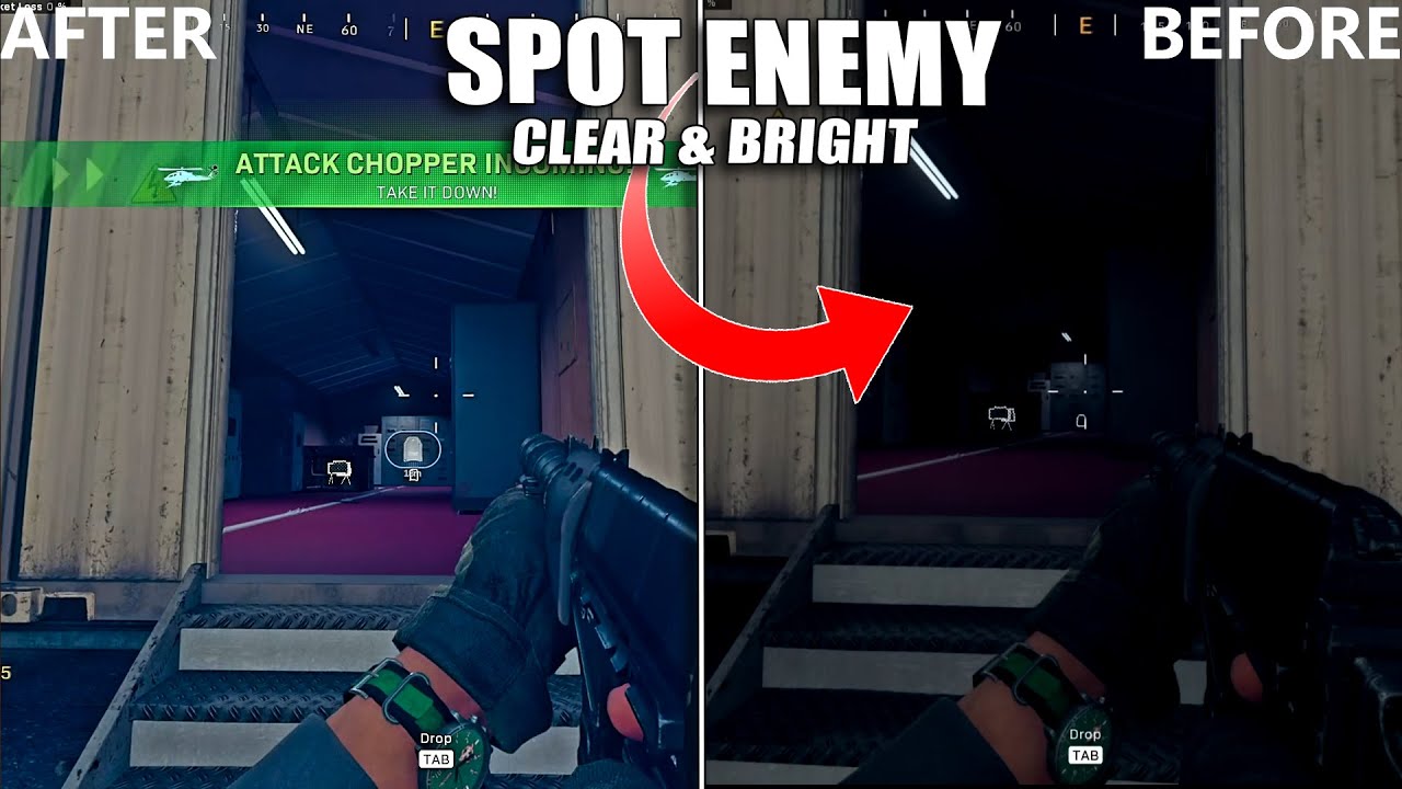 BEST WARZONE COLOUR FILTER FOR SPOT ENEMY CLEAR - YouTube