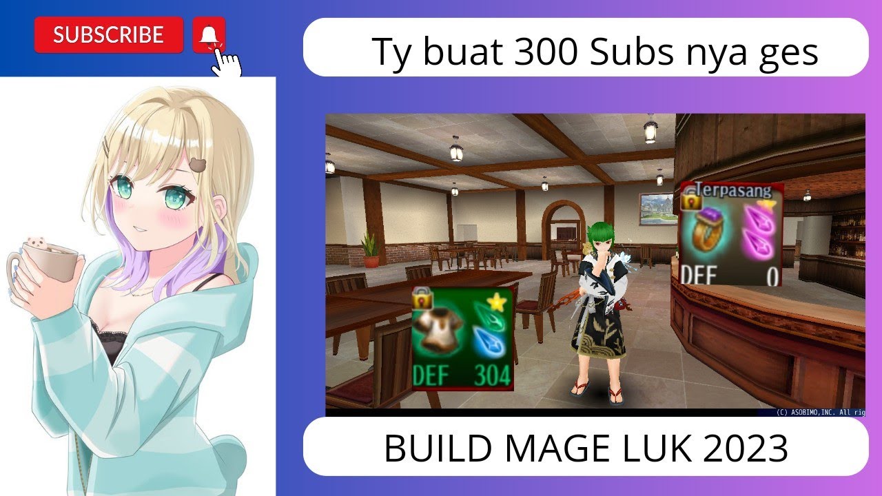 [Build] Low budget Mage luk build T4 skill!! - YouTube