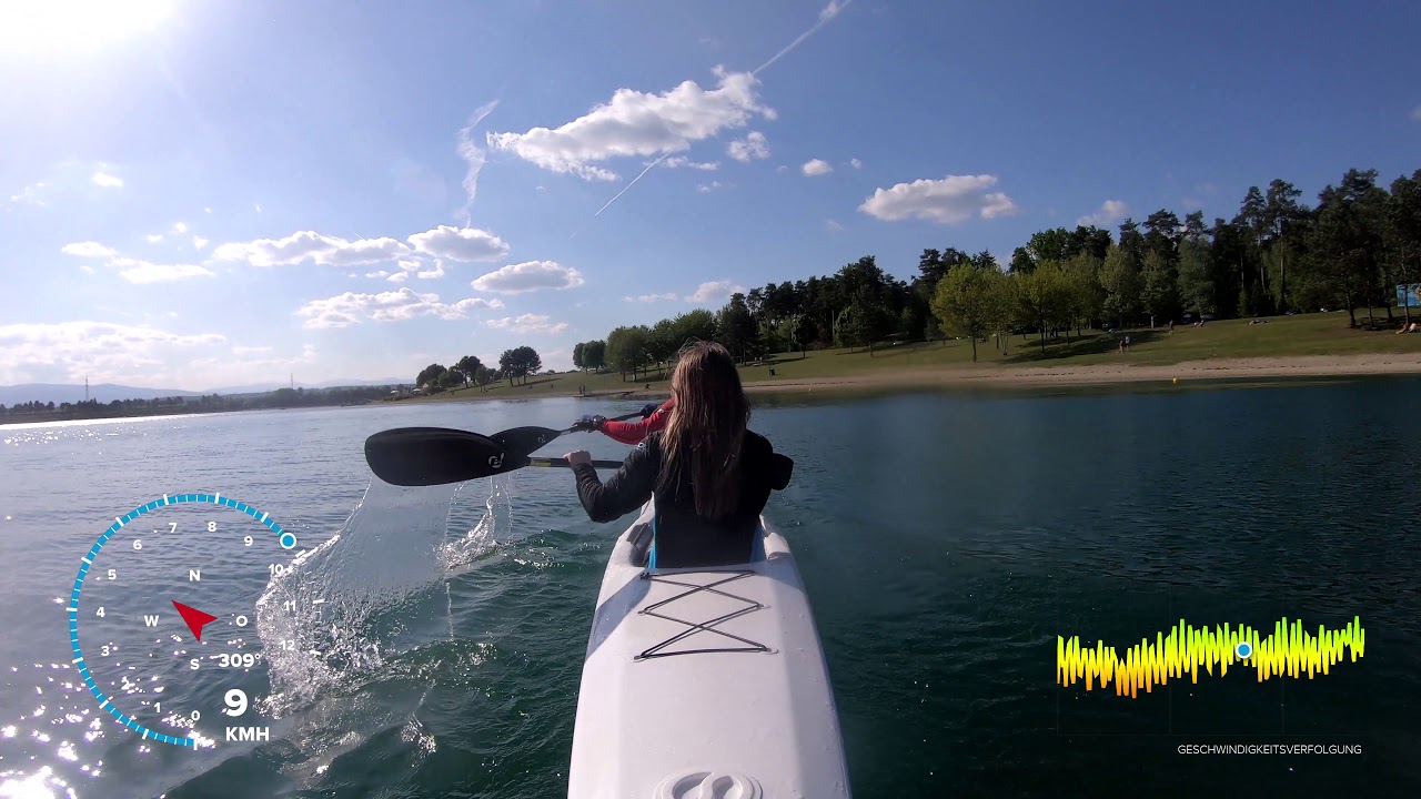 Surfski Epic V8 double, Paula - YouTube
