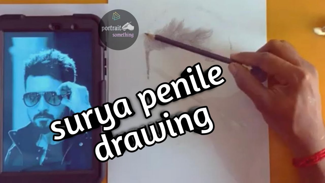 Anjaan surya pencil drawing | how to draw surya | how to draw portrait ...