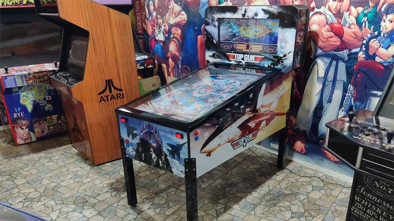 Pinball Digital (Virtual) Top Gun - YouTube