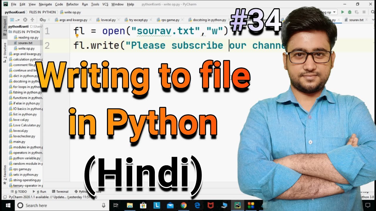 Writing To File In Python Python Tutorial For Absolute Beginners In Writing To File In Python Python Tutorial For Absolute Beginners In