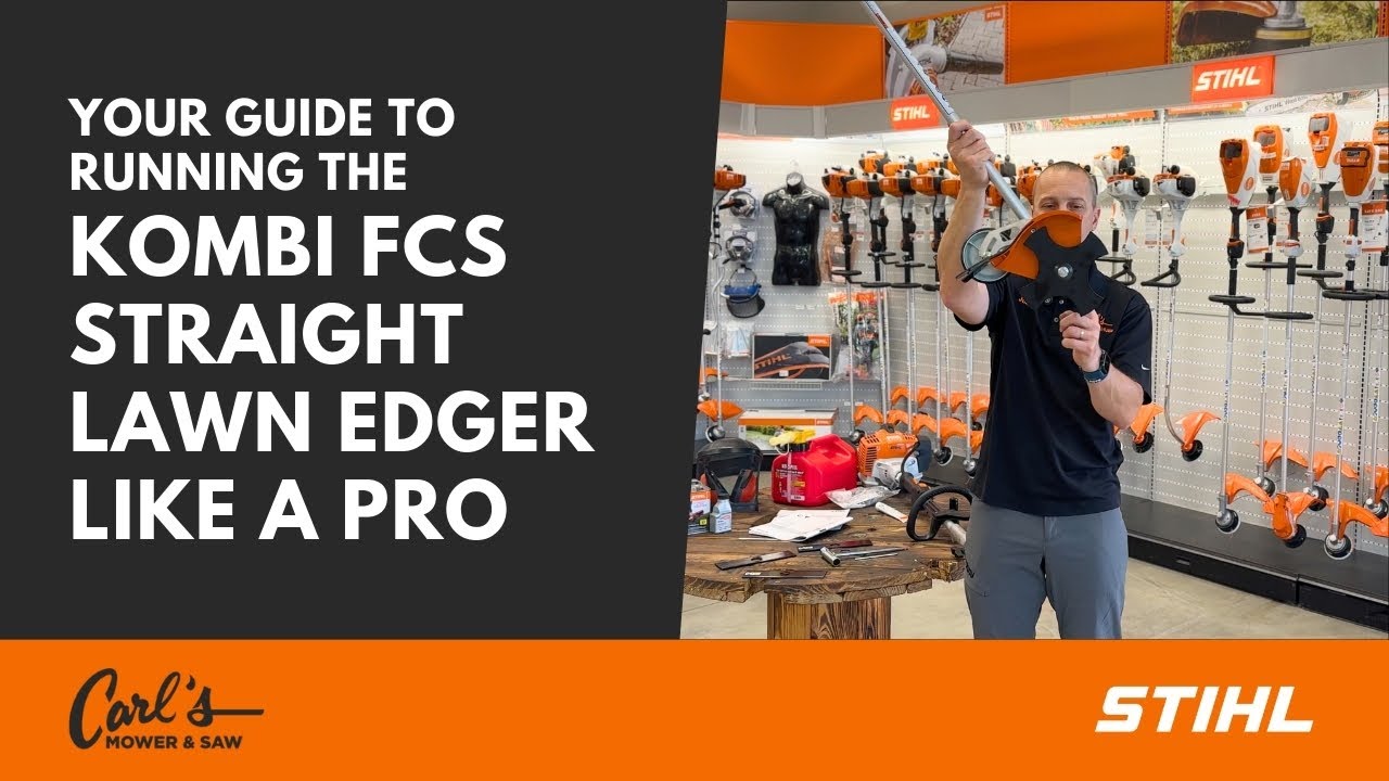 Keep Your Lawn Edges Crispy with the STIHL Kombi Straight Edger ...