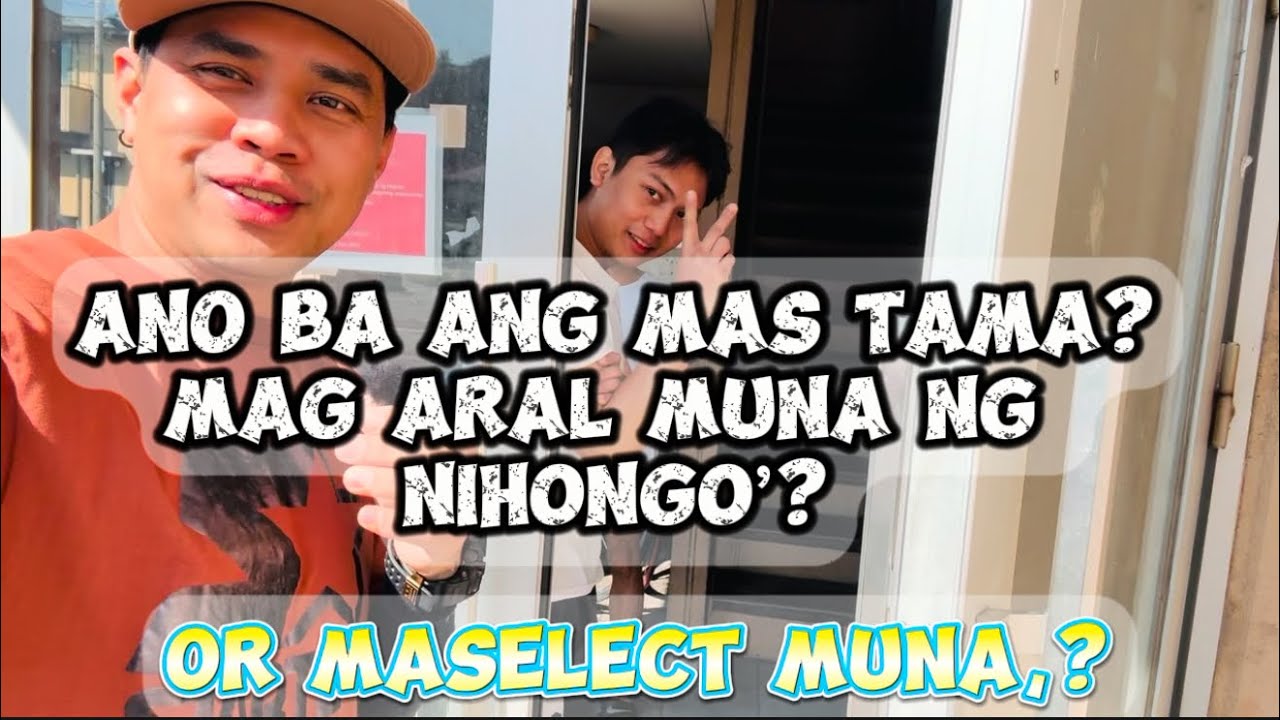 ANO NGA BA ANG MAS TAMA AT WISE SA PAG AAPPLY DITO SA JAPAN? - YouTube