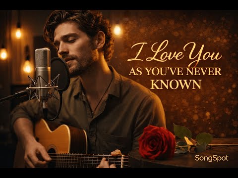 I Love You as You’ve Never Known | 🎵Romantic Ballad (Official Lyric Video)