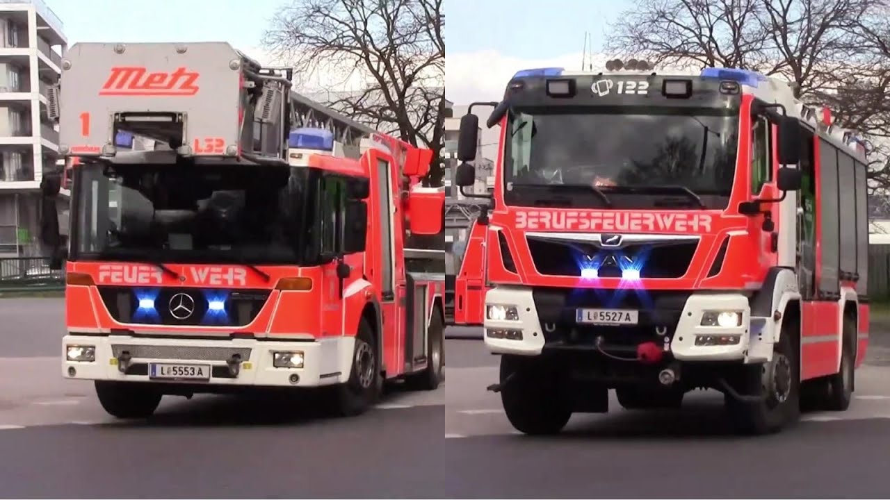 RLF-A 1 + DLK 1 BF Linz - YouTube