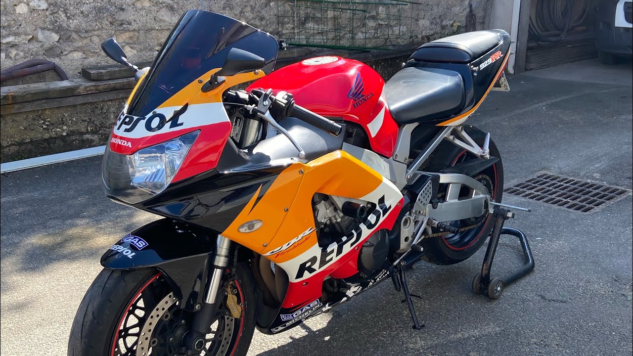 HONDA CBR 929 RR - 2000 - LEBONCOIN - YouTube