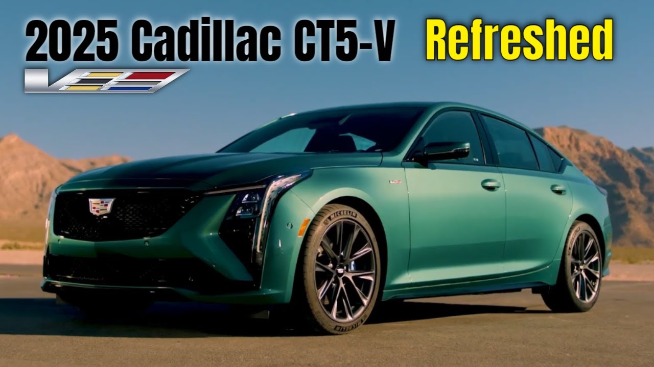 2025 Cadillac CT5-V Refreshed Sport Sedan - YouTube