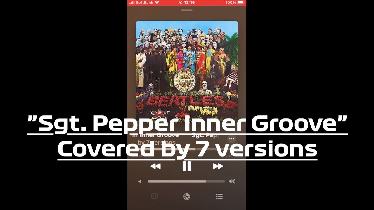 Sgt. Pepper Inner Groove (Rare Covers) - YouTube
