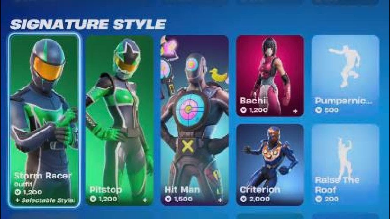 Fortnite Item Shop July 21, 2024 - Storm Racer and Pit Stop are Back ...