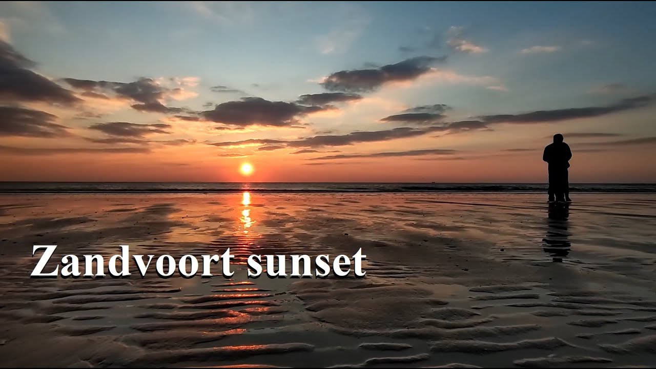 Enjoy😊 an amazing dreamy sunset @Zandvoort Holland 🌊 / sonnenuntergang ...