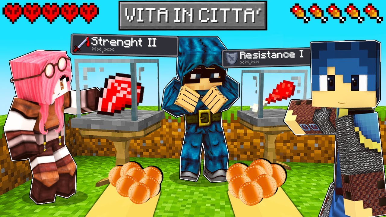 IL PRIMO CIBO SPECIALE PER I MIEI AMICI!! - VITA IN CITTA 2 Minecraft ...
