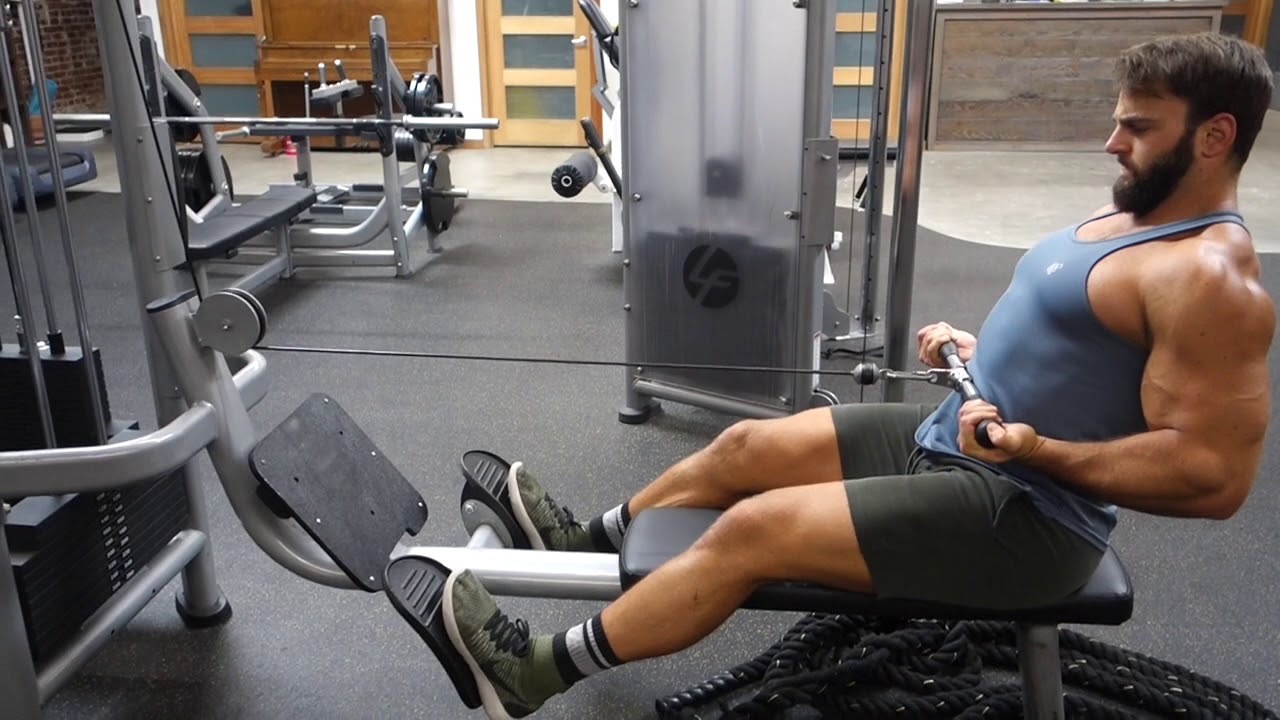 Underhand Seated Cable Row - YouTube