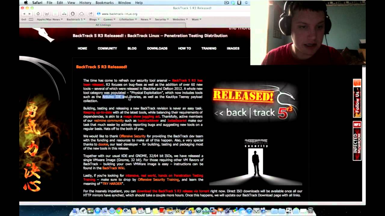 Backtrack 5 R3 Released! - Bug fixes & 60 new tools - YouTube