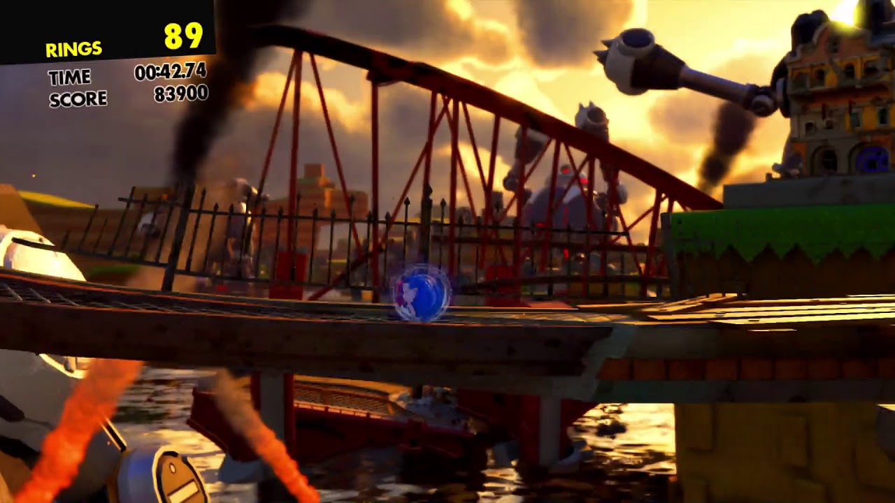 Sonic Forces Red Star Rings [Stage 3 - City] - Ghost Town - YouTube