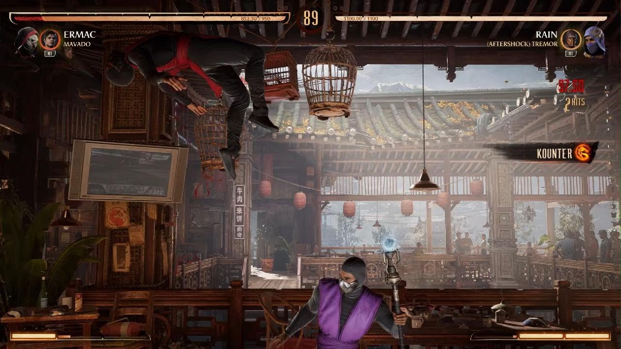 Mortal Kombat 1 MK 95' Ermac VS MK 95' Rain - YouTube