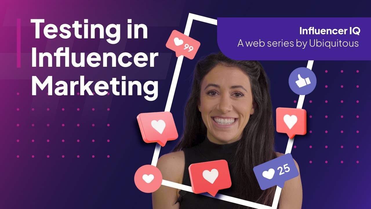 The Importance of Testing in Influencer Marketing - YouTube