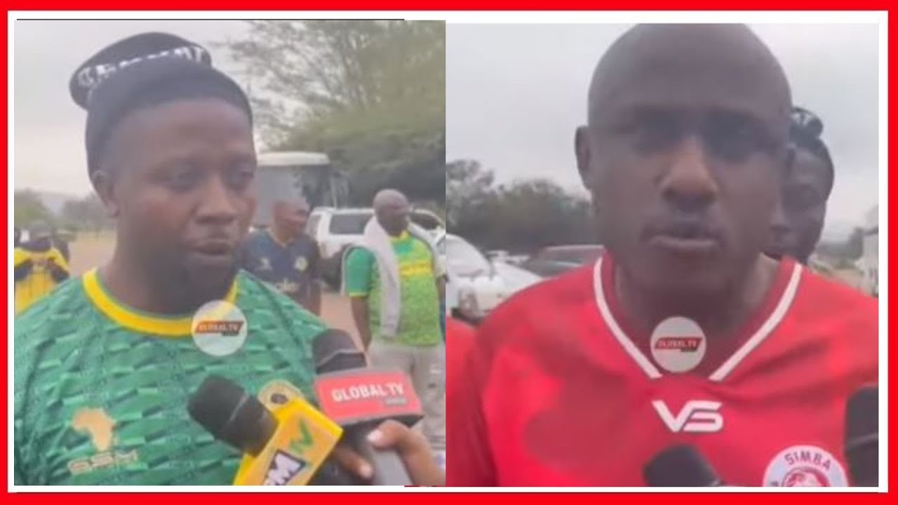 KUTOKA AFRIKA KUSINI MASHABIKI YANGA na SIMBA WAUNGANA KUSHANGILIA ...