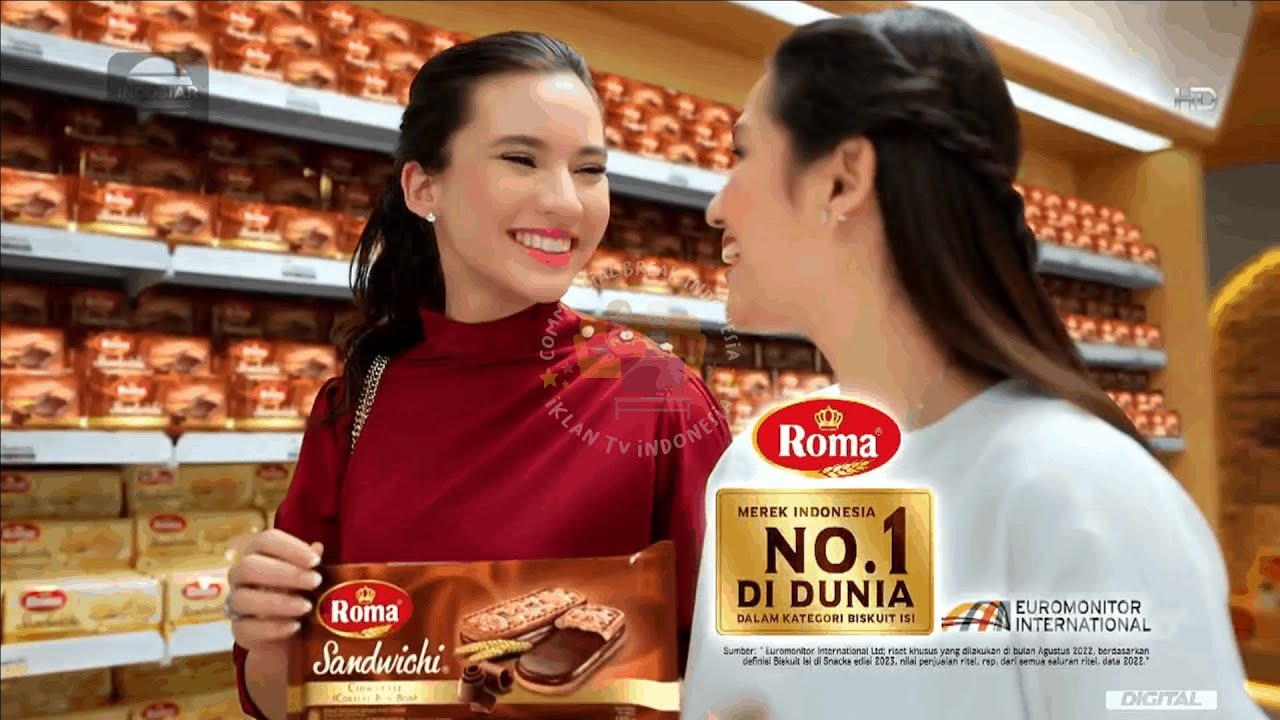 IKLAN ROMA SANDWICHI "Biskuit No.1 Hajatan Jadi Meriah" • 15s (2022 ...