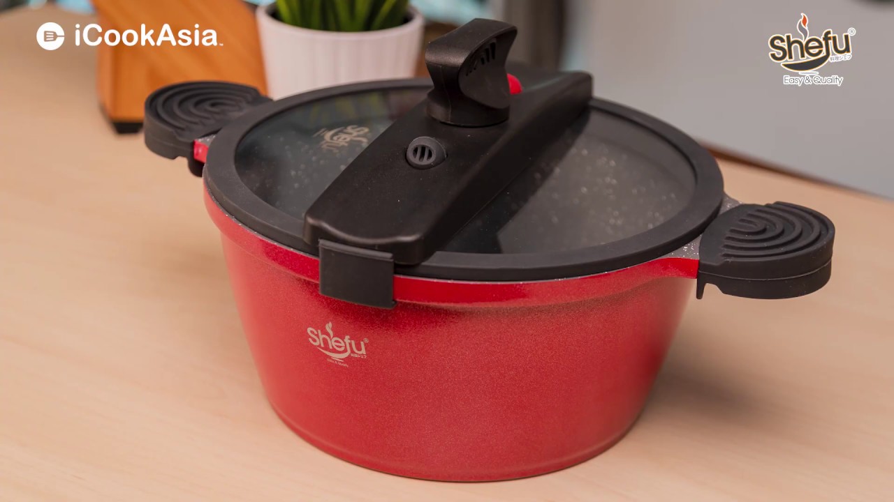 UNBOXING: SHEFU Low Pressure Cooker | Periuk Tekanan Rendah | iCookAsia ...
