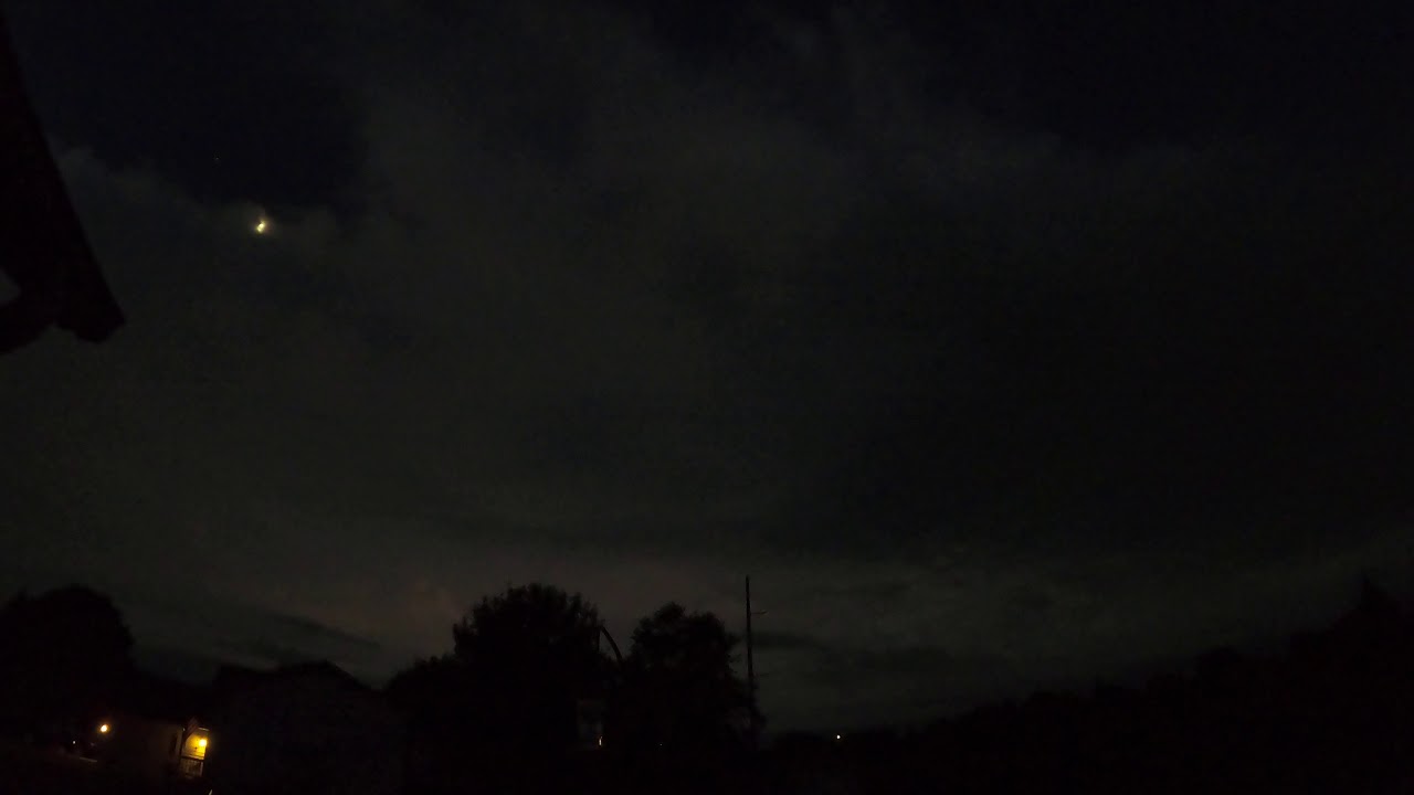 Lightning time lapse - YouTube