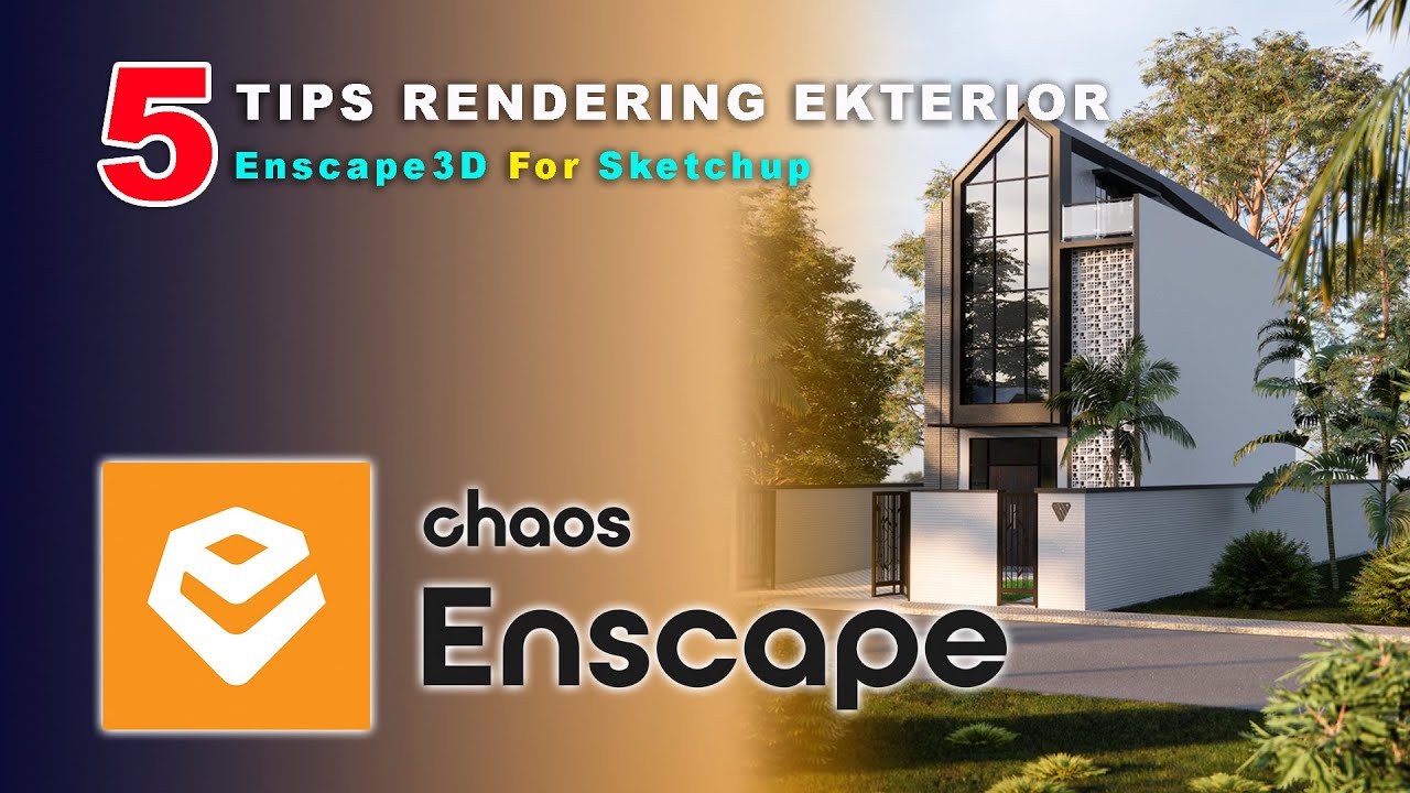 5 TIPS RENDERING DI ENSCAPE - YouTube