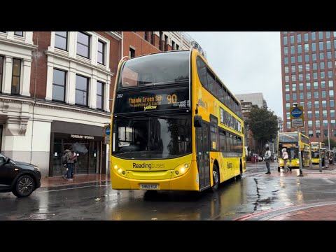 Reading Buses ADL Enviro400 202 (SN60ECX) On Route 90 To Theale Green ...