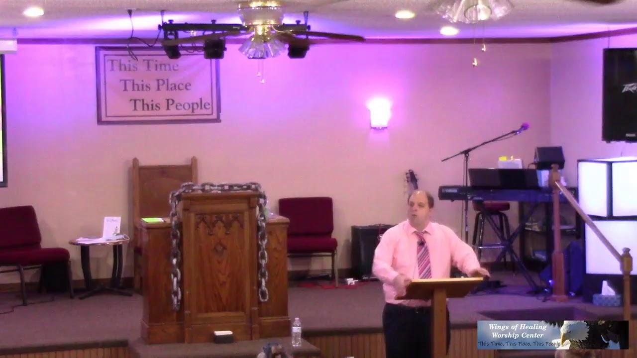 9/13/2020- Sunday School - Bro. Josh Gray "God is in Control" Wings Of ...