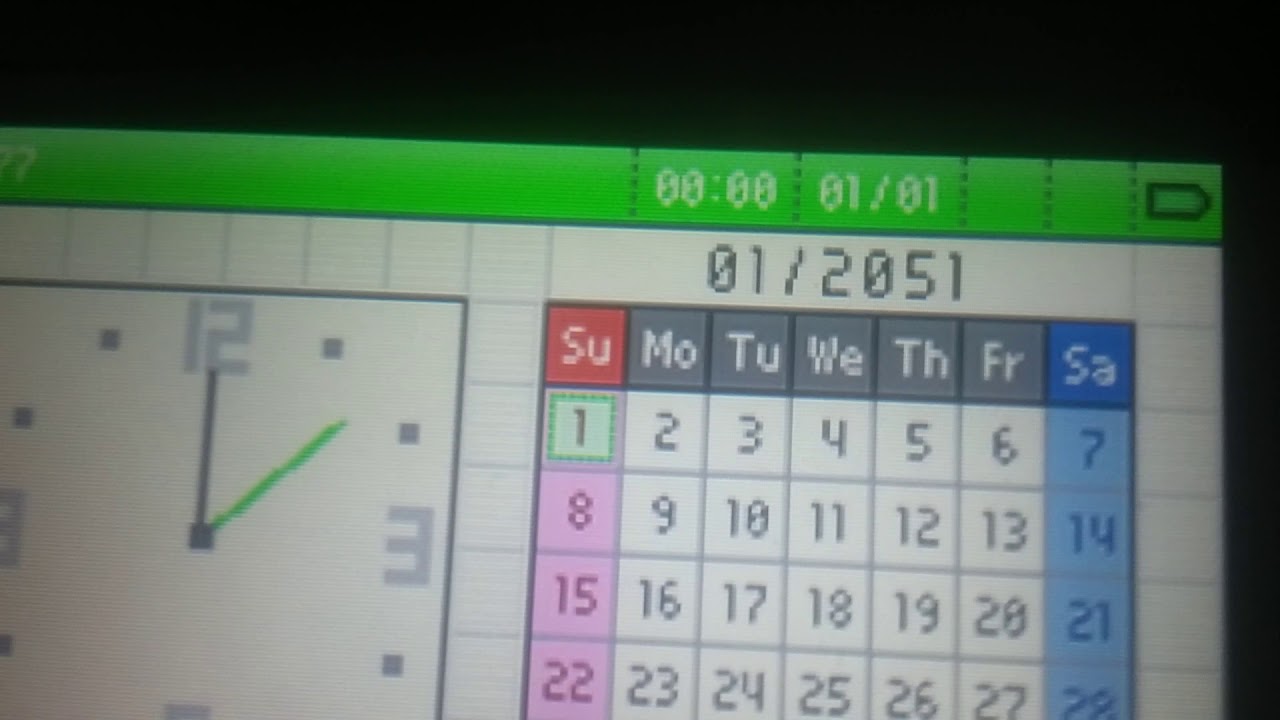 What happens when you set you Nintendo DSi/3DS date above 12/31/2050 ...