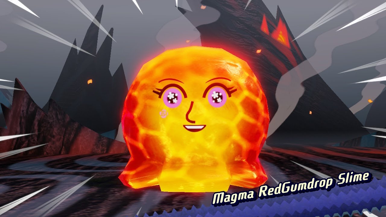 Miitopia Switch: Magma RedGumdrop Slime Boss (File 3) - YouTube