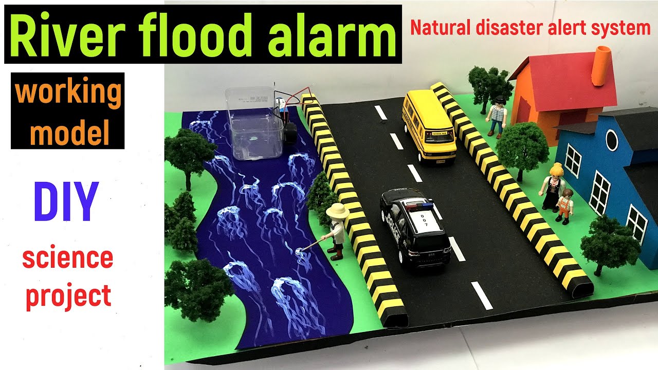 river flooding alarm working model - river flood alarm project ...