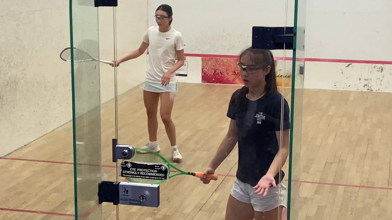 Ocean Ma v Angela Hong--VSA Milwaukee Tools Fall Junior Open Squash ...