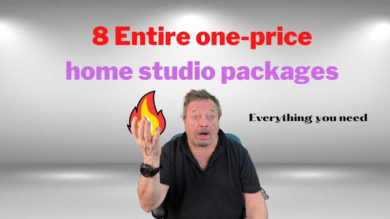 8 Entire one price home studio packages🎼😀 - YouTube