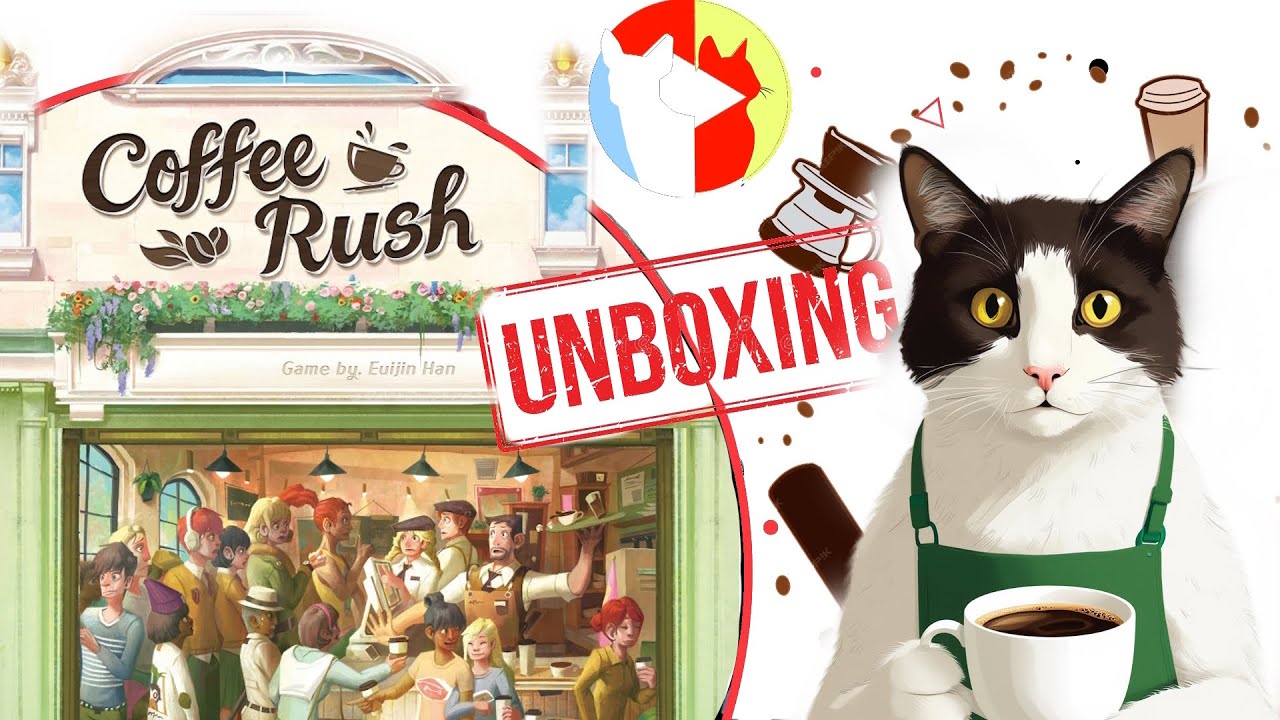 Coffee Rush - Unboxing - Juego de Mesa - YouTube