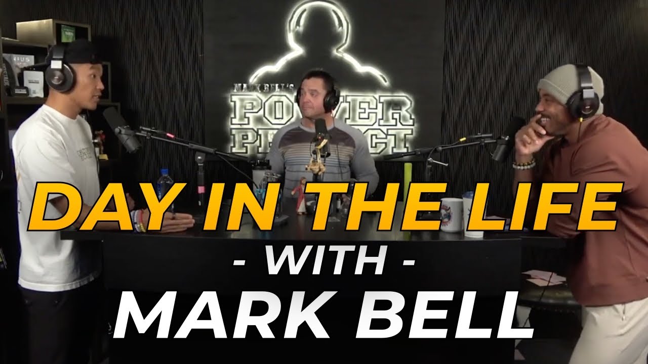 Day in the Life with Powerlifter Mark Bell | Running, Lifting & Podcast ...
