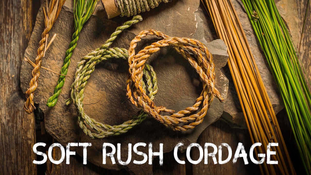 Soft Rush Cordage | Cordage from foraged fibres | Ep 1 - YouTube