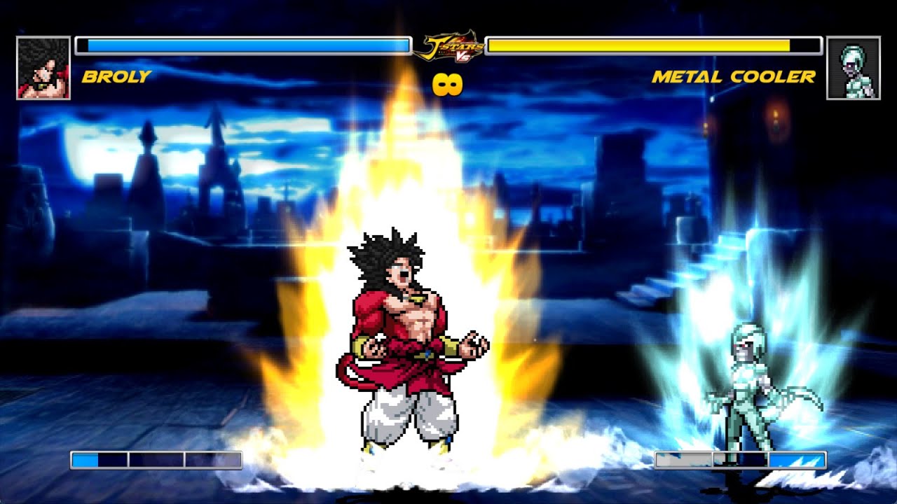 BROLY VS COOLER! | Dragon Ball Mugen - YouTube