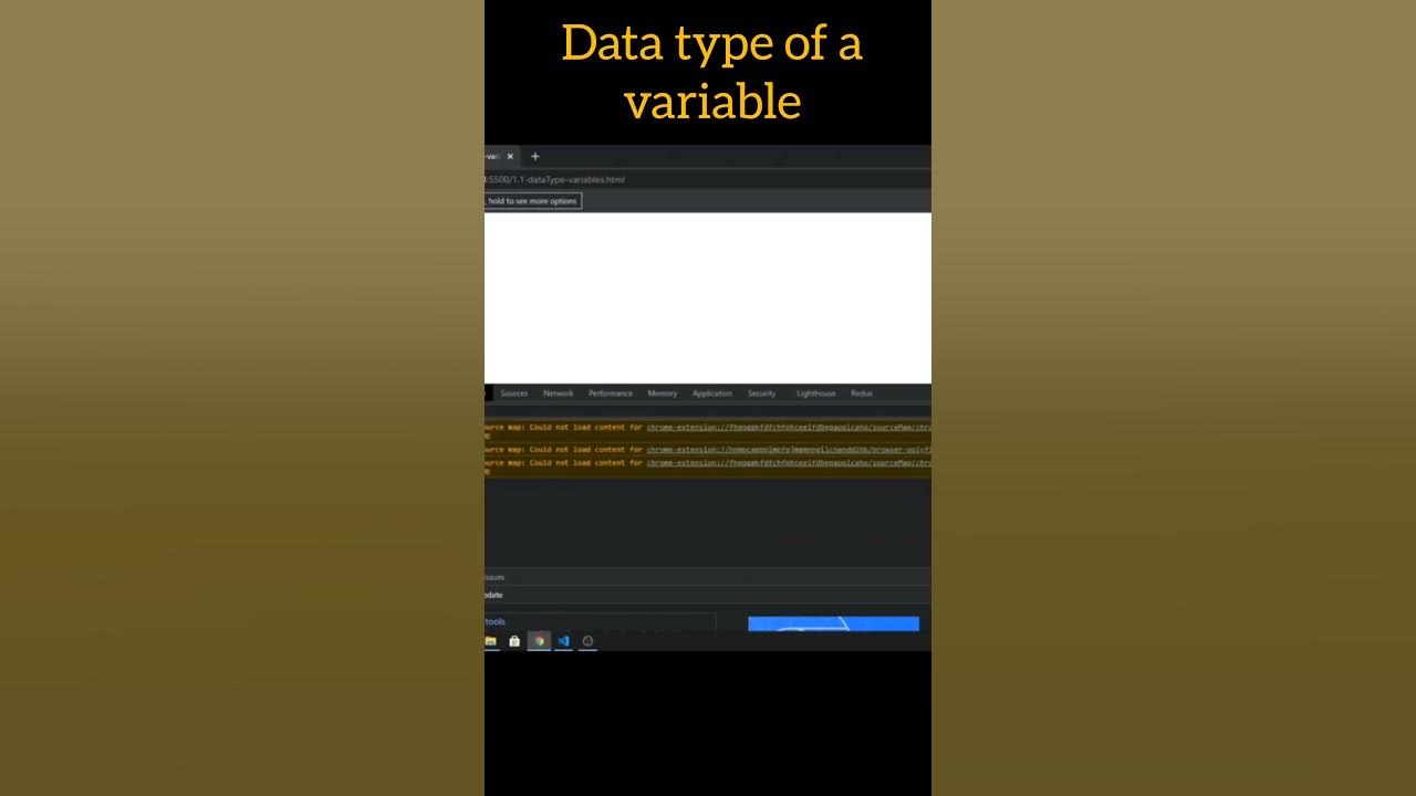 Find Datatype of a Variable 🤔 | Javascript data types #shorts #ytshorts #youtubeshorts - YouTube